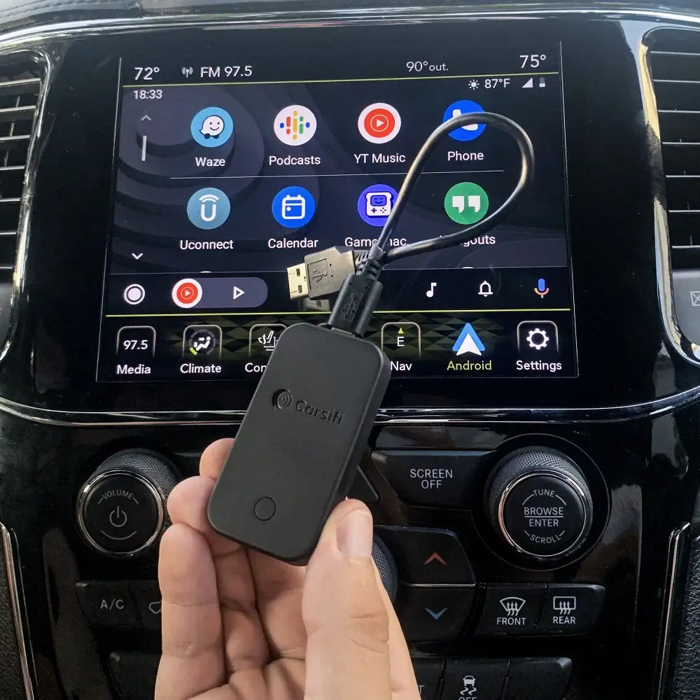 Wireless Android Auto adapter for all cars and head units - Carsifi